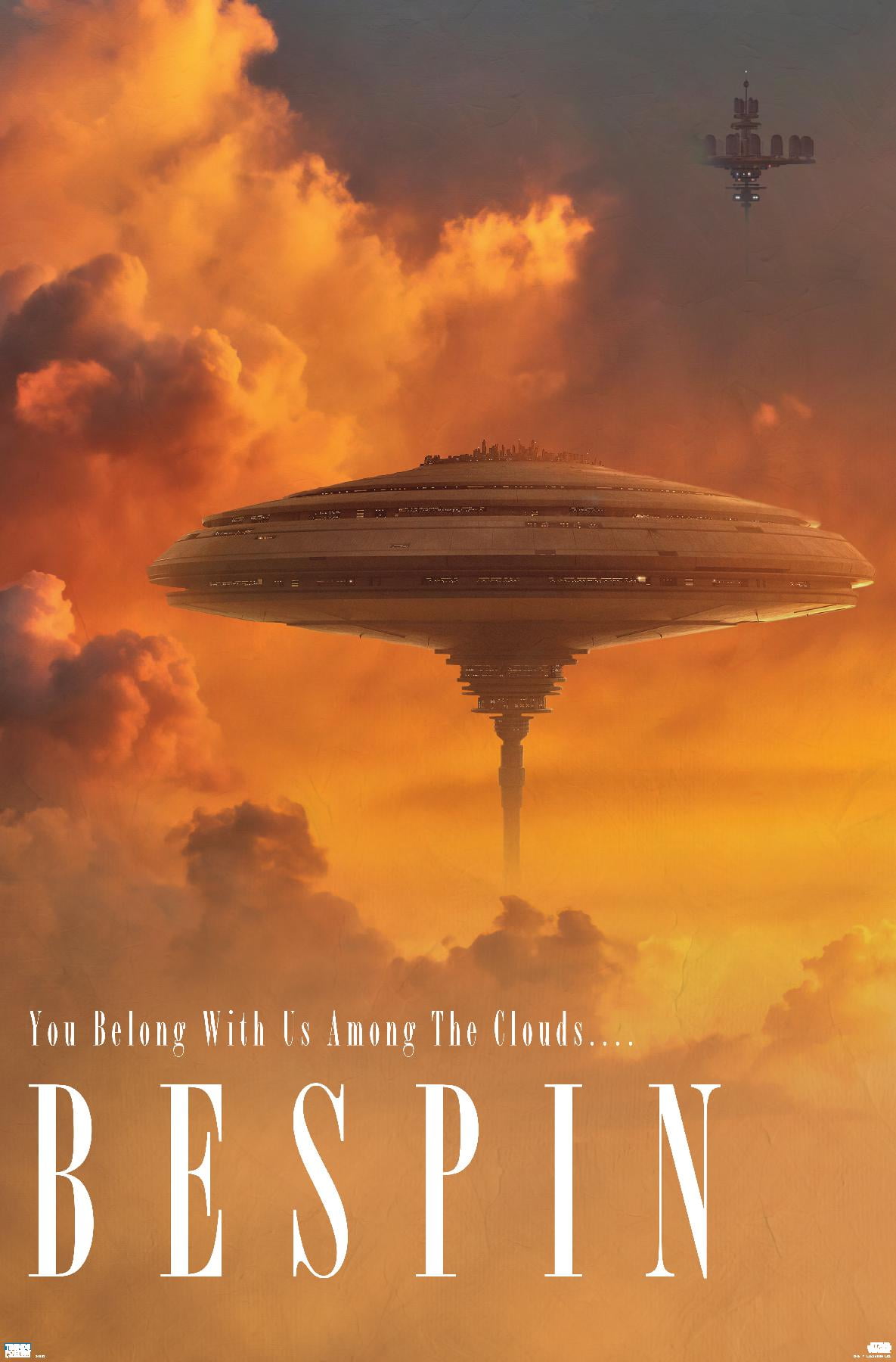 Star Wars: Bespin - Visit Bespin by Russell Walks 23 Wall Poster, 22. ...