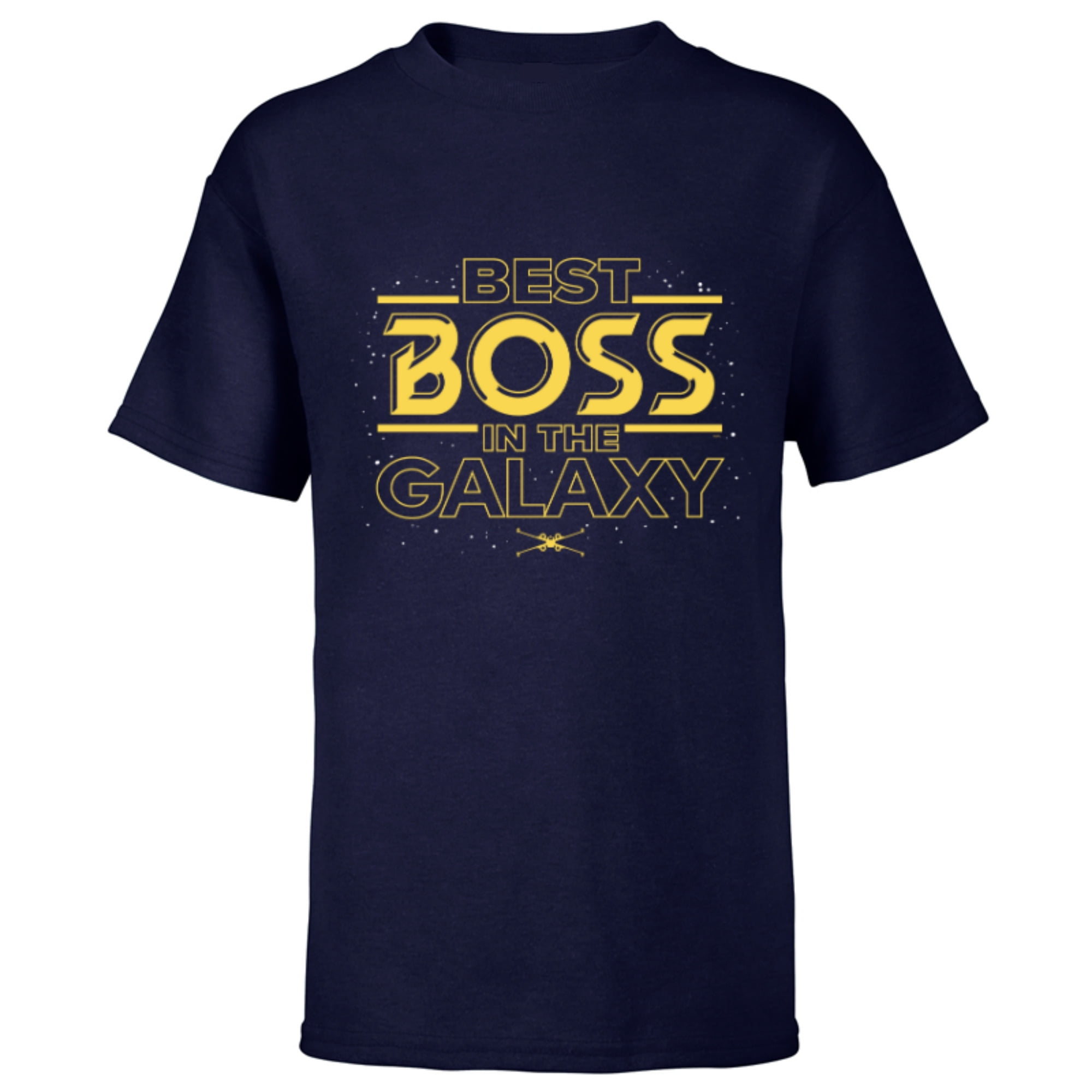 Star Wars Best Boss in the Galaxy Birthday Employer Gift- Short Sleeve ...