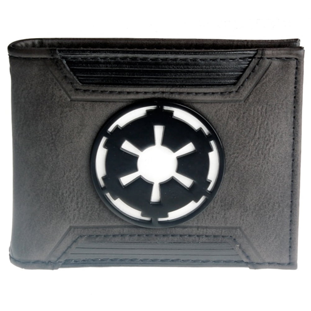Star Wars Bifold Wallet - Large Empire White Wallet - Walmart.com