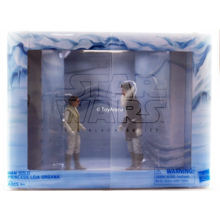 Star Wars Black Series Leia Organa Han Solo in Hoth Detailed Figures Walmart
