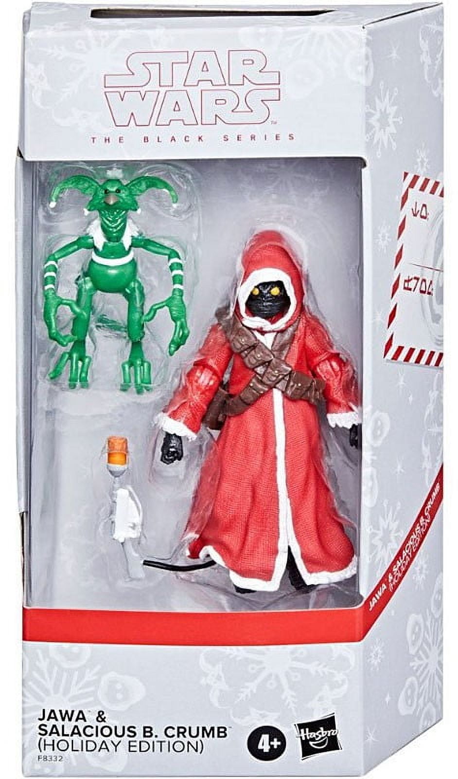 Hasbro Star Wars Black Series Holiday Edition: Jawa & Salacious B ...