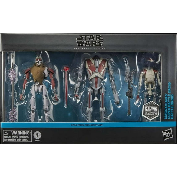 STAR WARS Jedi: Survivor Black Series MagnaGuard, Super Battle Droid ...