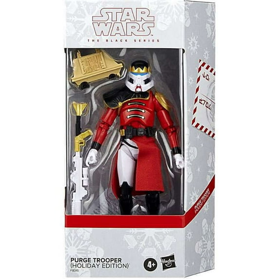 Hasbro Star Wars Black Series - Purge Trooper Holiday Edition Action ...