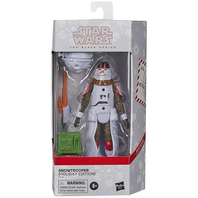 Star Wars Black Series Snowtrooper Action Figure (Holiday Edition ...
