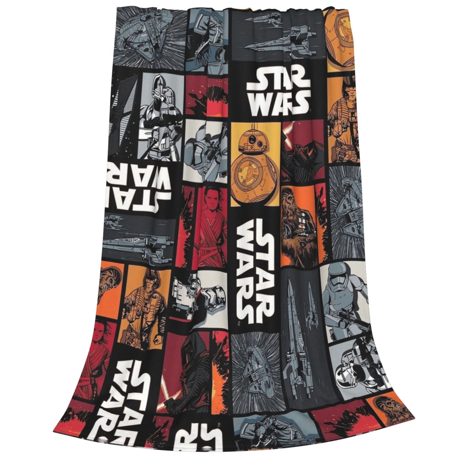 Stars Wars Blanket Flannel All Season Cozy Blanket for Bedroom, Living ...