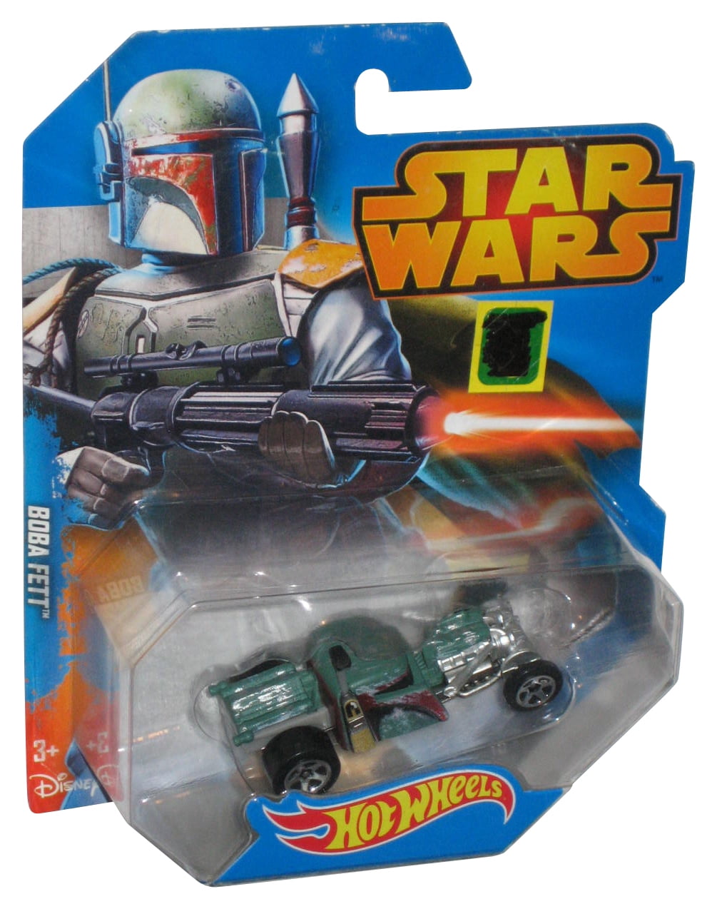 Star Wars Boba Fett (2014) Hot Wheels Die Cast Character Toy Car ...