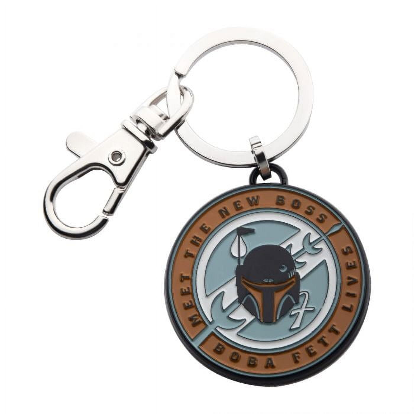Star Wars Boba Fett Badge Key Chain - Walmart.com