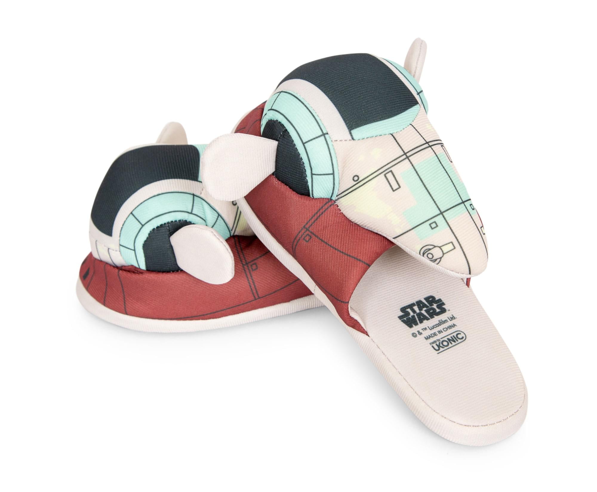 Ukonic Star Wars Boba Fett Firespray Gunship Unisex Slippers for Adults ...