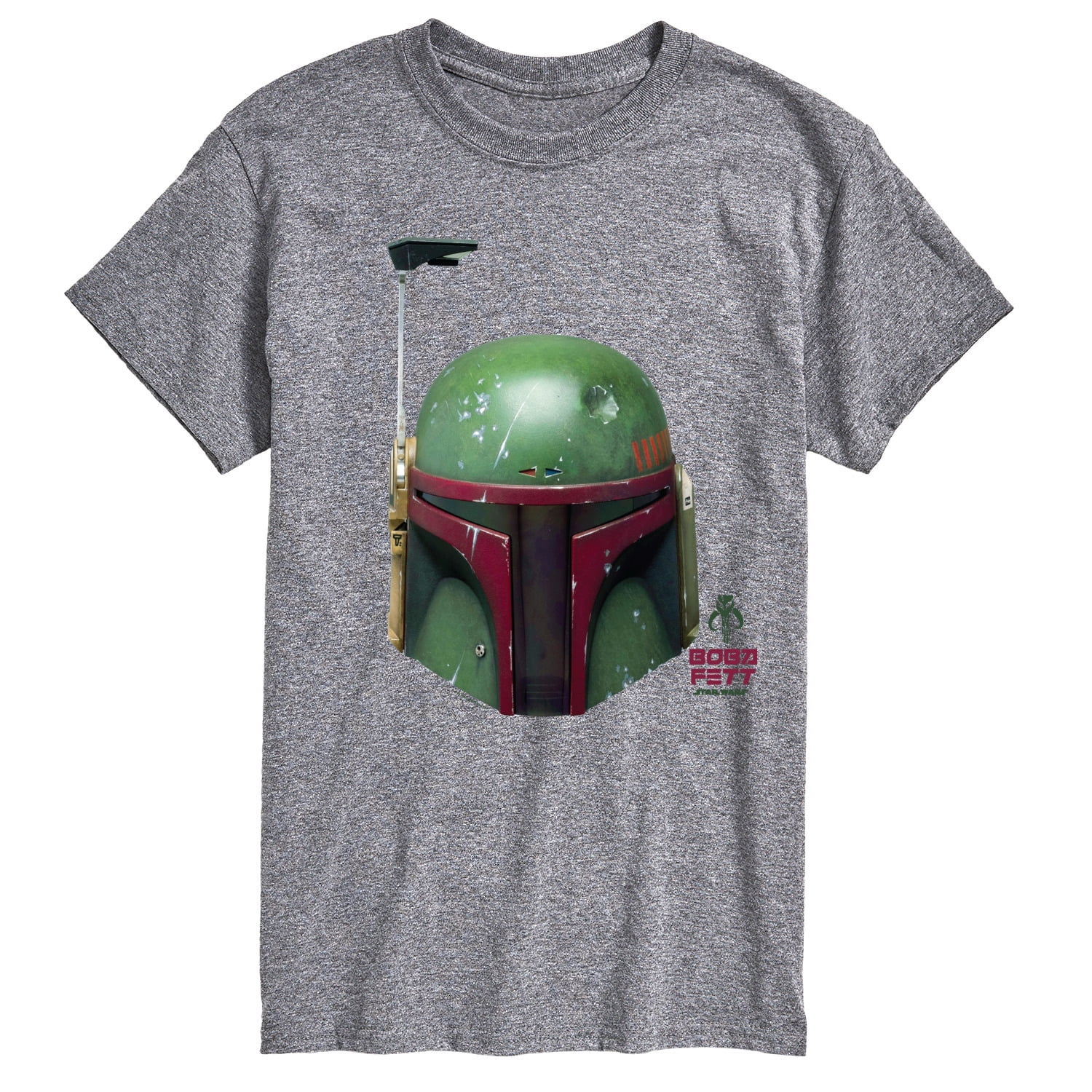 Star Wars - Boba Fett Helmet - Men's Short Sleeve Tee - Walmart.com