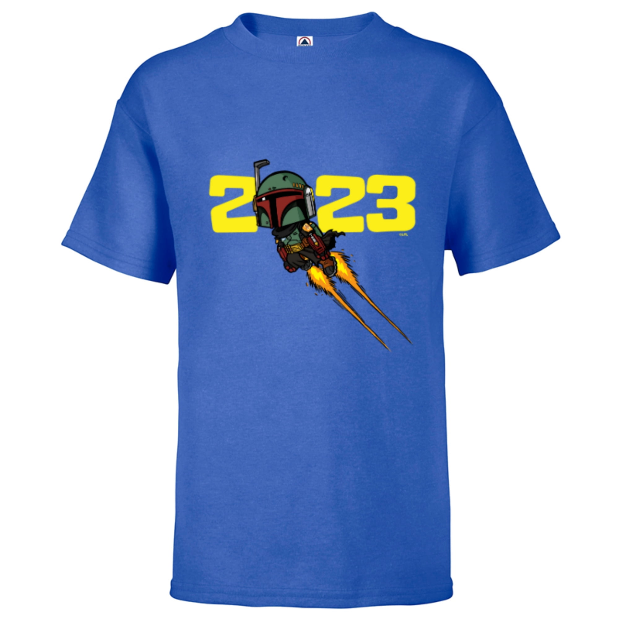 Star Wars Boba Fett Jetpack Blast-Off 2023 - Short Sleeve T-Shirt for ...