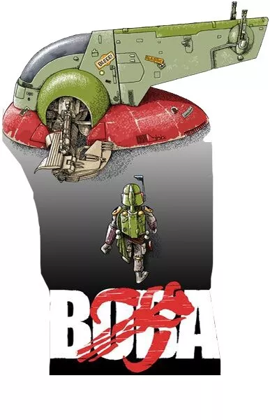 Star Wars Boba Fett Stickers Phone Decal Water Bottle Stickers Car ...