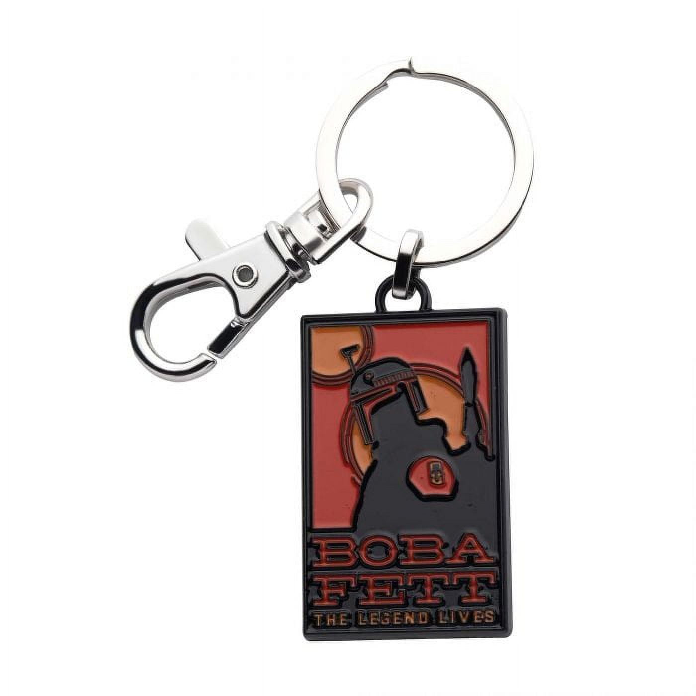 Star Wars Boba Fett The Legend Lives Keychain - Walmart.com