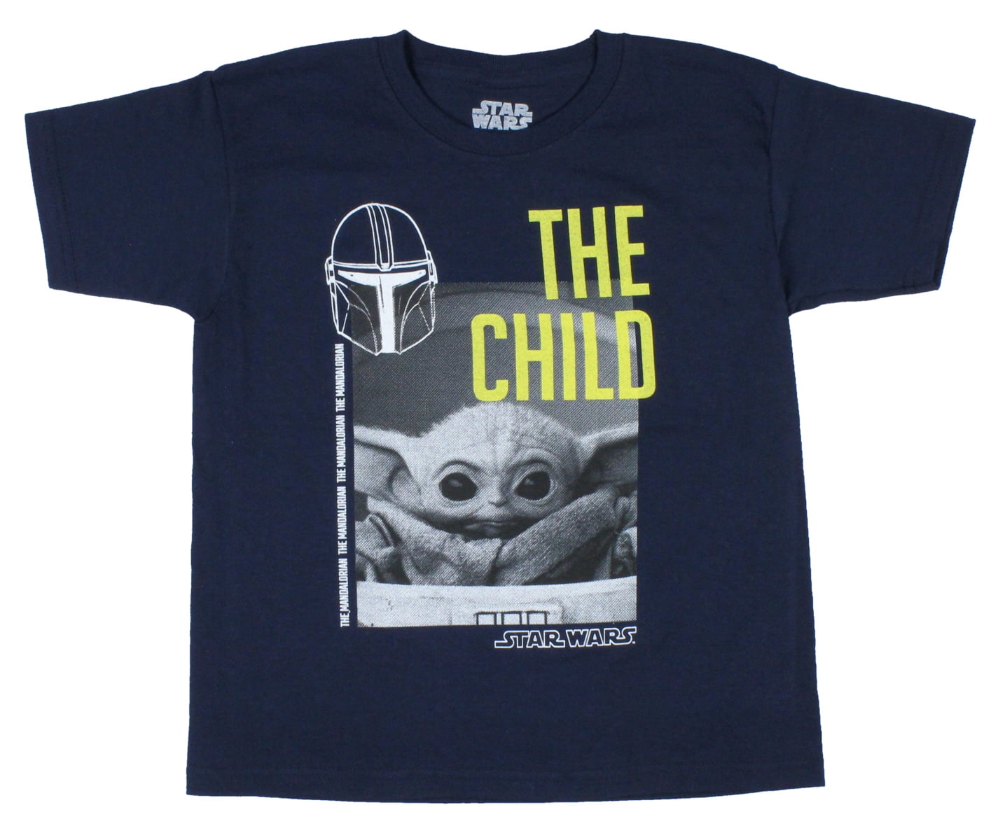 Star Wars Boy's The Mandalorian The Child Series Design T-Shirt ...
