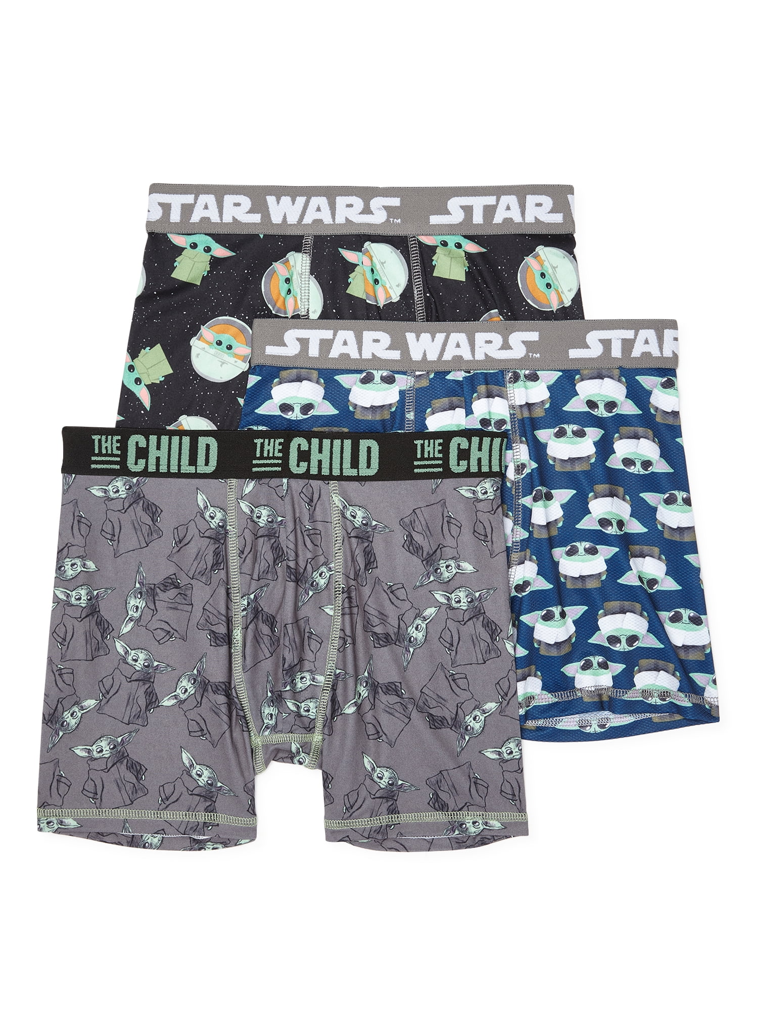 Star Wars Boys Performance Boxers Briefs, 3-Pack - Walmart.com