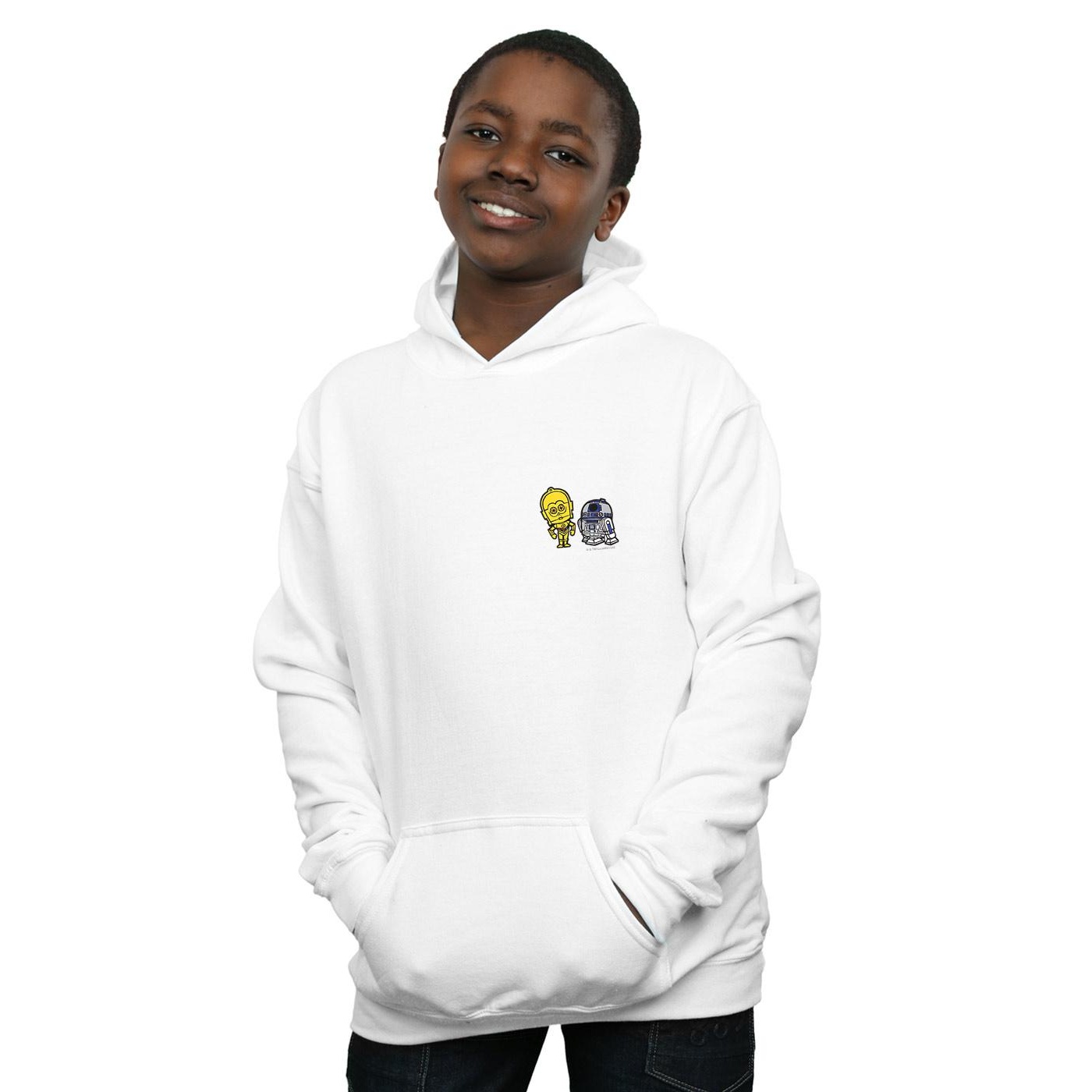 Star Wars Boys Resistance Droids Chest Print Hoodie - Walmart.com