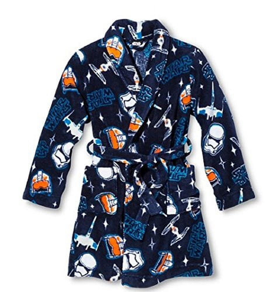 Star Wars Boys Robe Bathrobe "Storm Trooper " Pajamas (4) - Walmart.com
