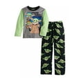 Star Wars Kids Pajama Set - Mandalorian Grogu Force Strong Boys Fleece ...