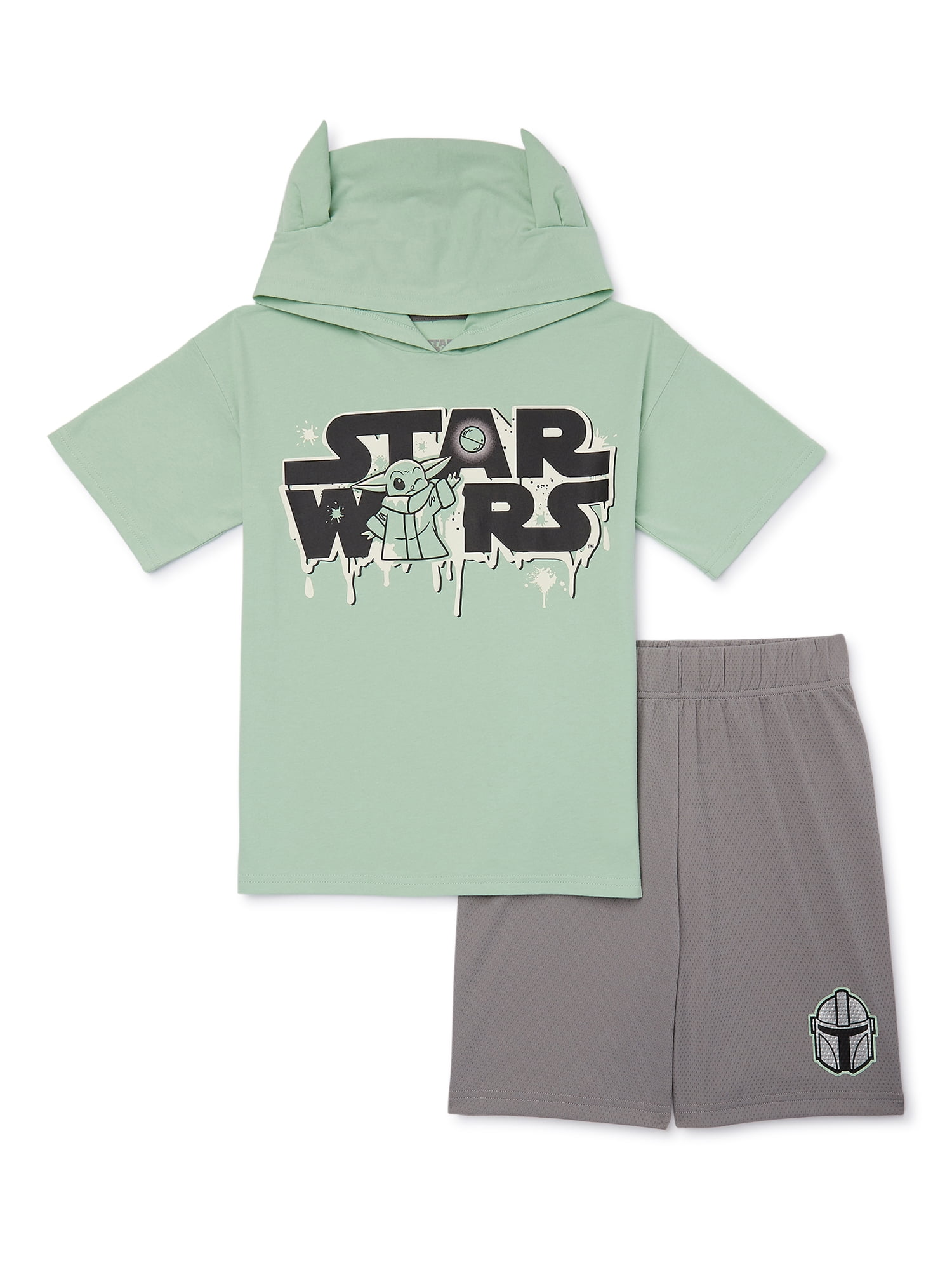 Star Wars Boys Baby Yoda Character Outfit, The Mandalorian Cosplay ...