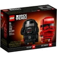 LEGO Star Wars BrickHeadz Kylo Ren & Sith Trooper Buildable Collectors ...