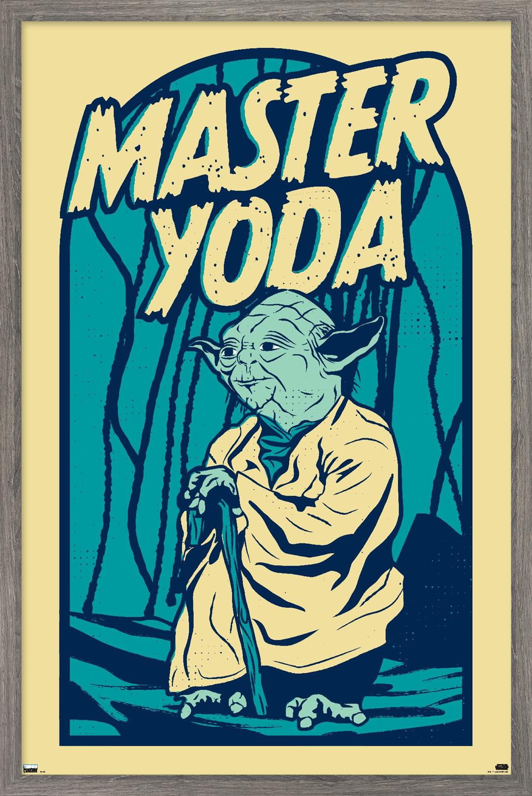 Star Wars: Bubble Gum Pop - Master Yoda Wall Poster, 22.375" x 34 ...
