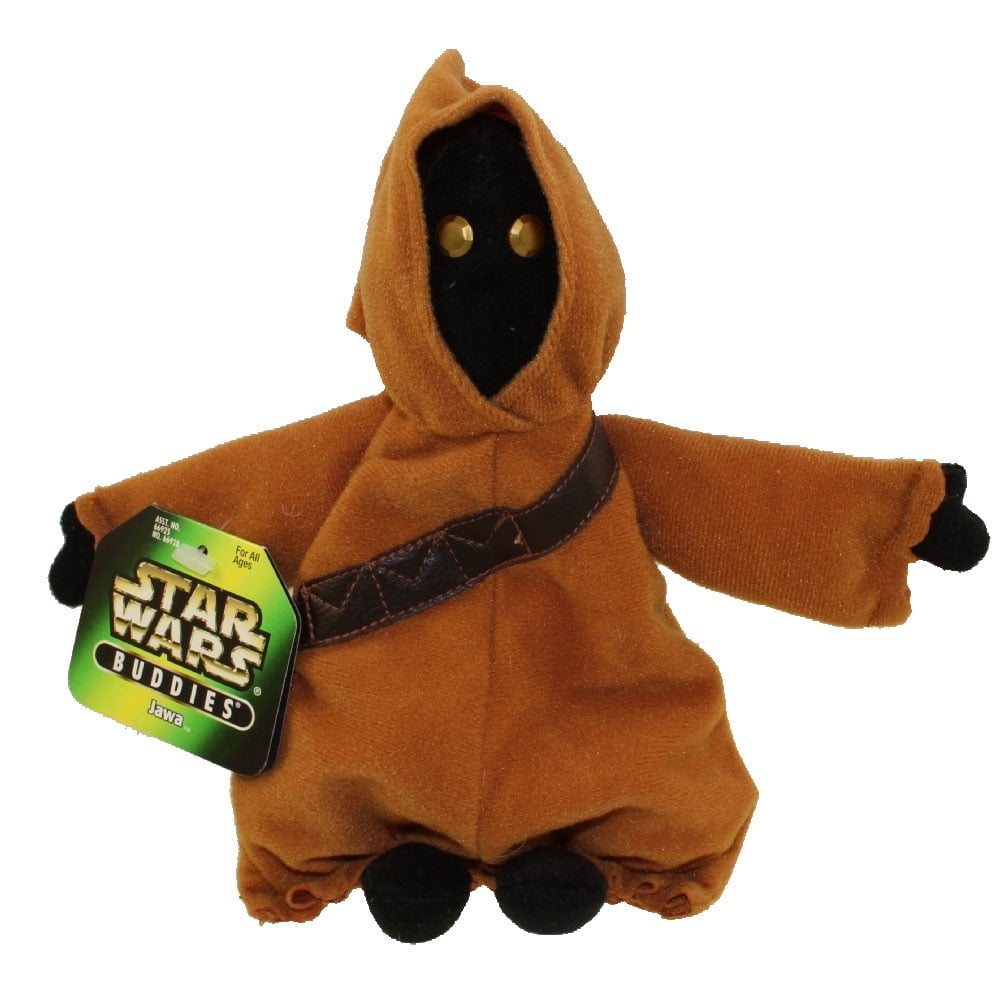 Star Wars Buddies Jawa 10" Bean Bag Plush Toy 1997 Kenner No. 66928 NEW ...
