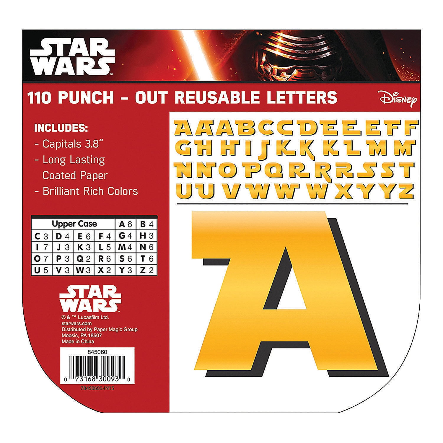 Star Wars Bulletin Board Letters - Educational - 110 Pieces - Walmart.com