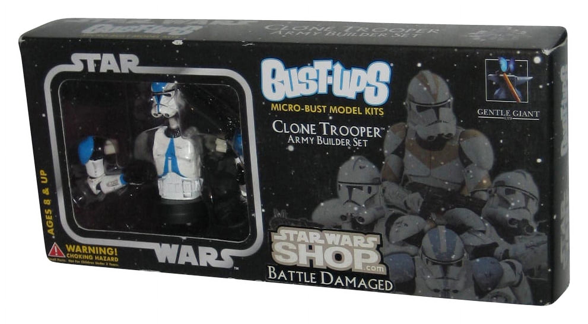 Star Wars Bust-Ups Blue Clone Trooper Army Builder (2005) Gentle Giant ...