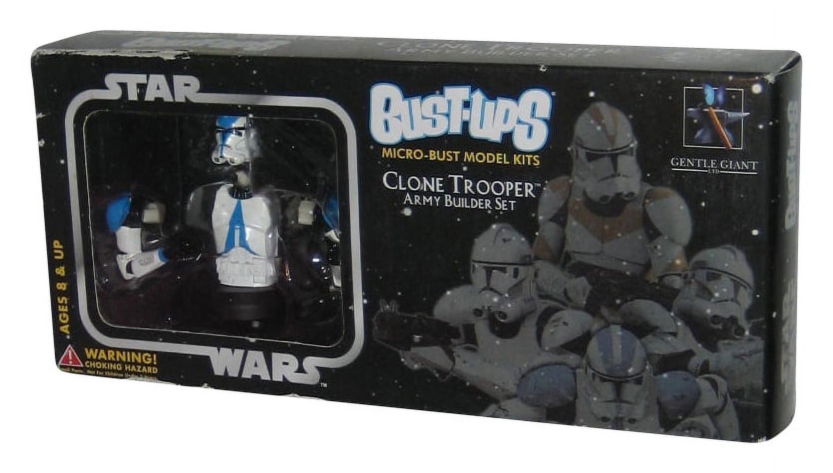Star Wars Bust-Ups Blue Clone Trooper Army Builder (2005) Gentle Giant ...
