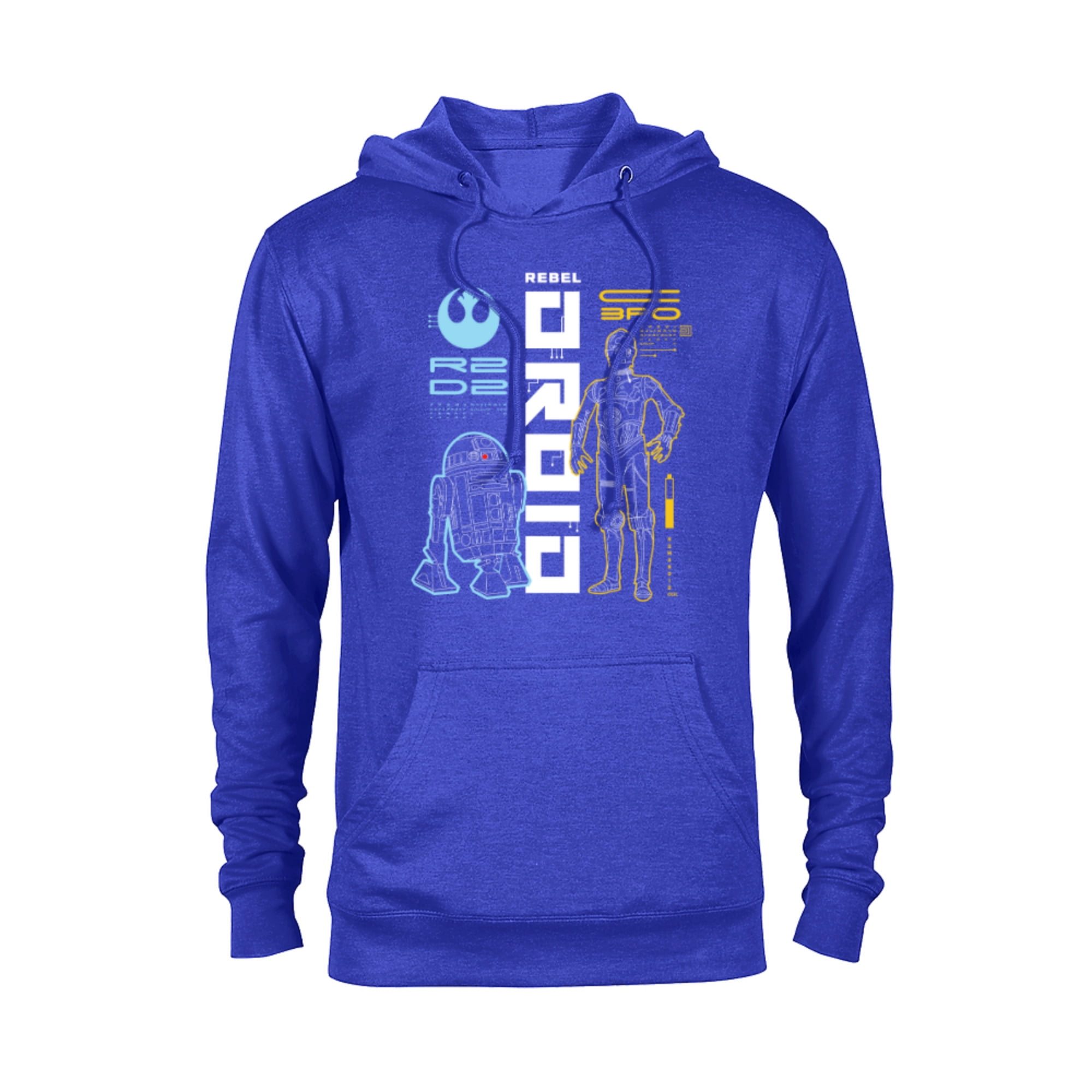 Star Wars C-3PO & R2D2 Best Friend Droids - Pullover Hoodie for Adults ...
