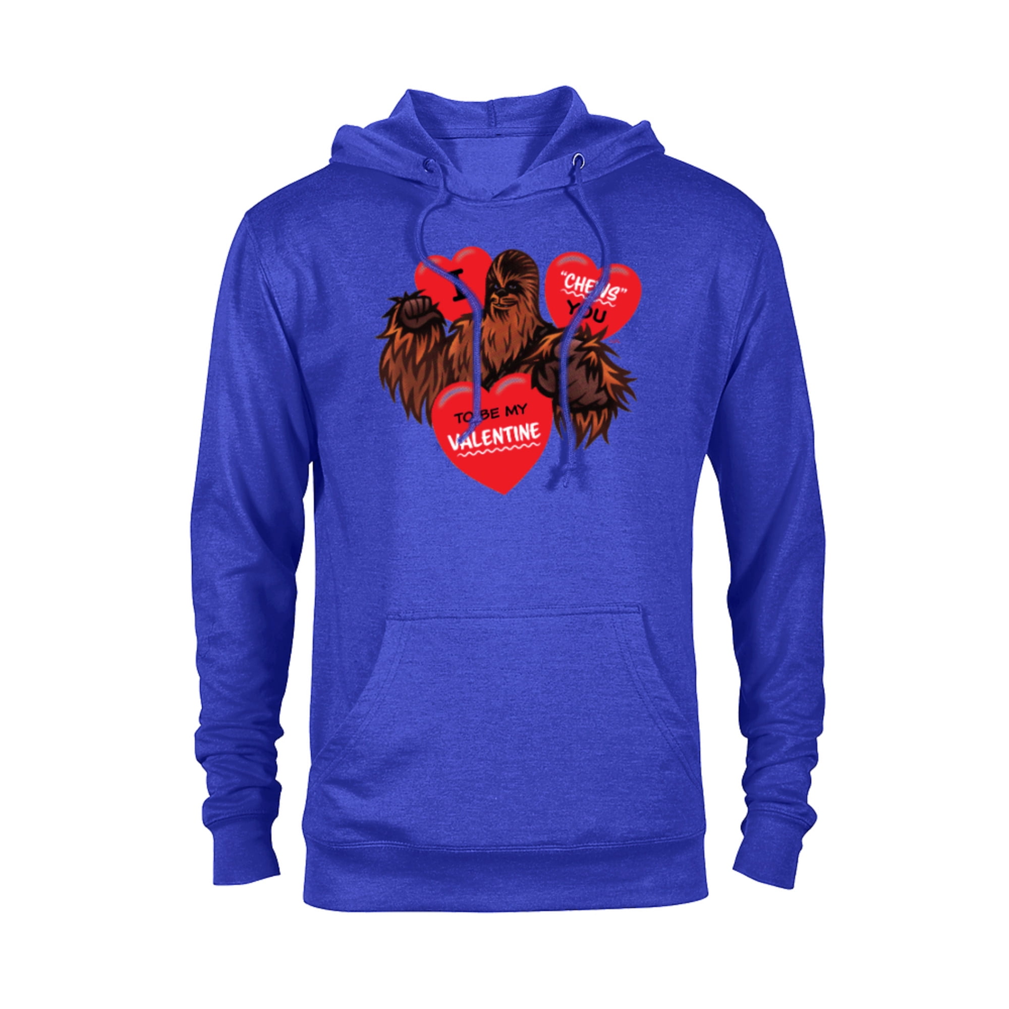 Star Wars Chewbacca Chews You Heart Valentine’s Day - Pullover Hoodie ...