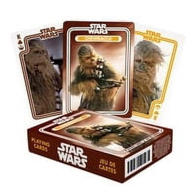 Star Wars Chewbacca (Chewy, Original Trilogy Photos) Playing Cards by ...