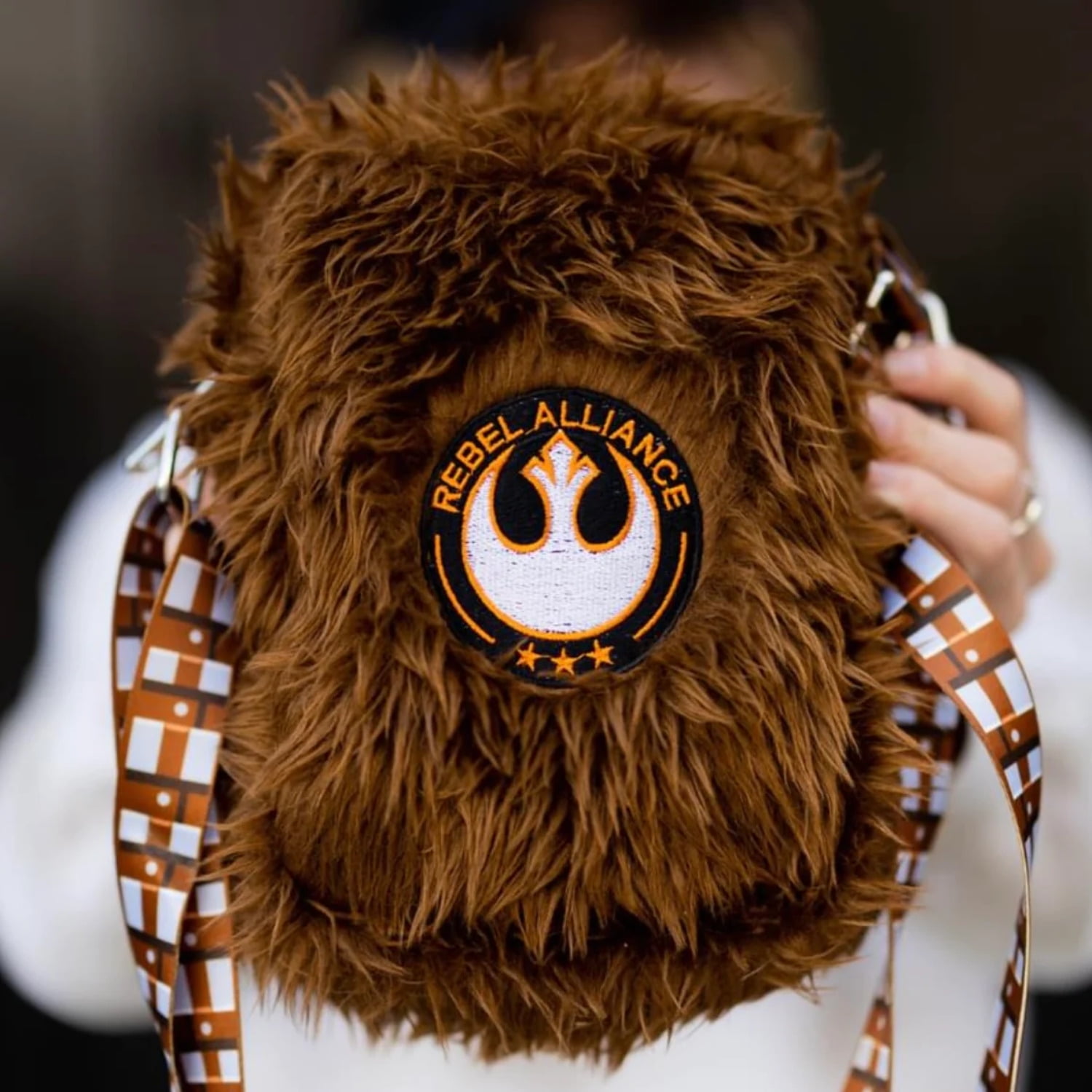 Star Wars Chewbacca Fur Rebel Alliance Icon Crossbody Bag - Walmart.com