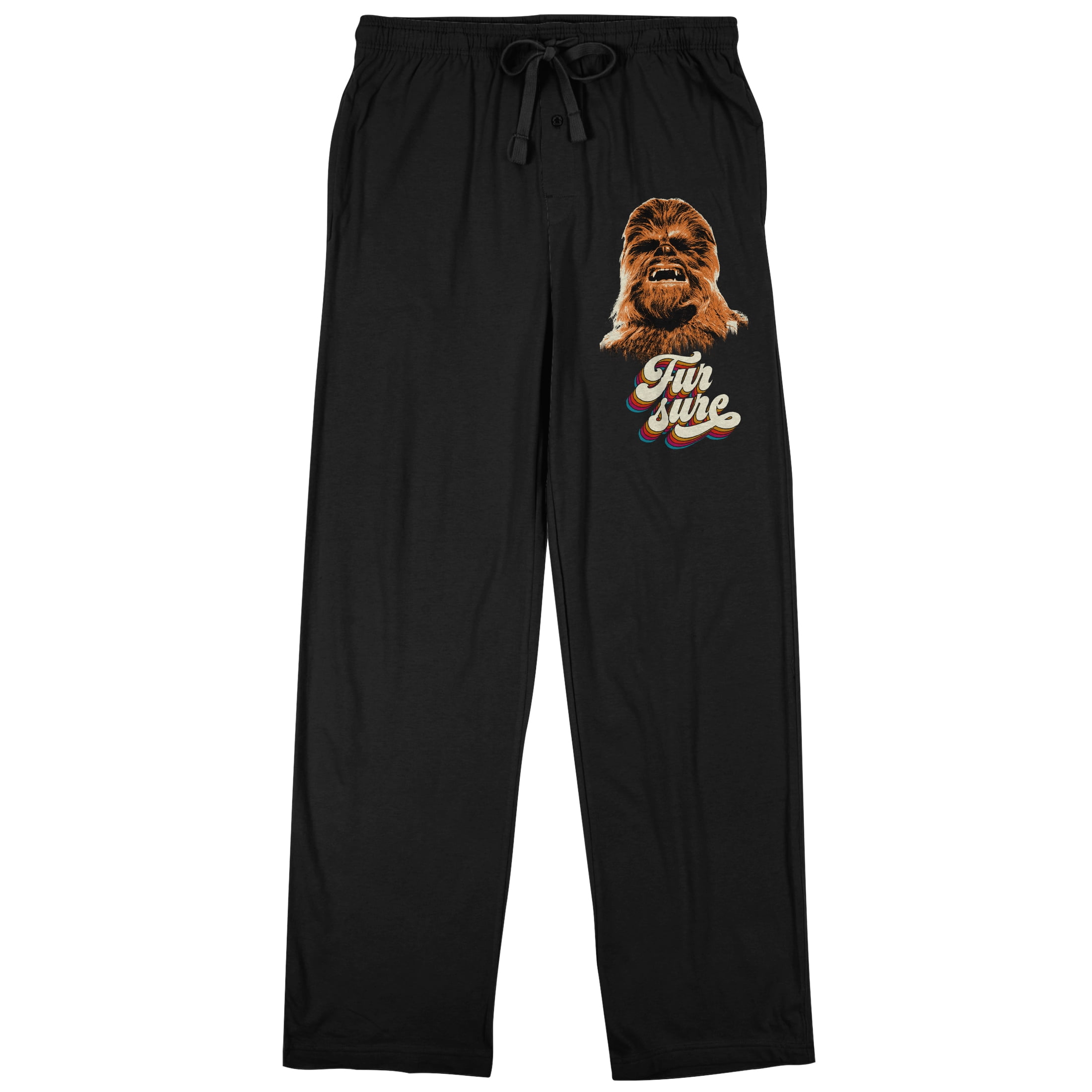 Star Wars Chewbacca Fur Sure Men's Black Sleep Pants-Large - Walmart.com