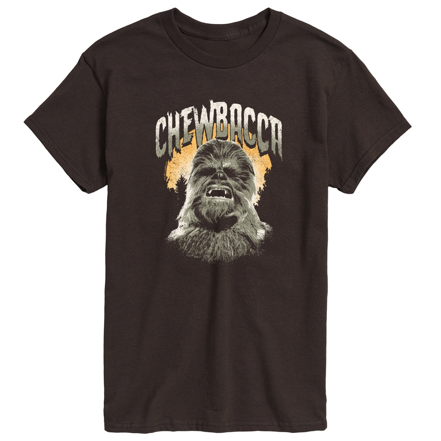 Star Wars - Chewbacca Full Moon Horror - Men's Short Sleeve Graphic T ...