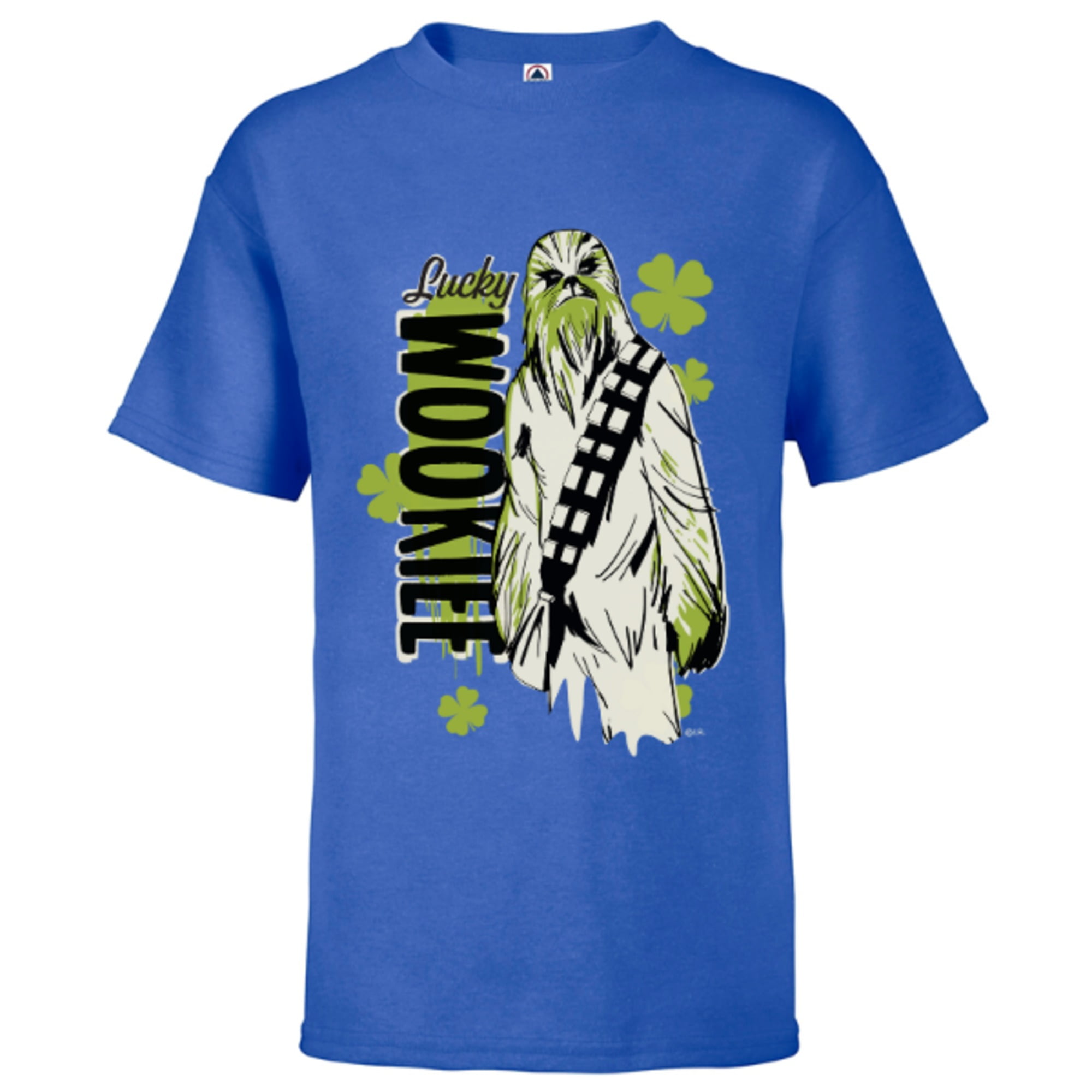 Star Wars Chewbacca Lucky Wookiee Shamrock St. Patrick’s Day - Short ...