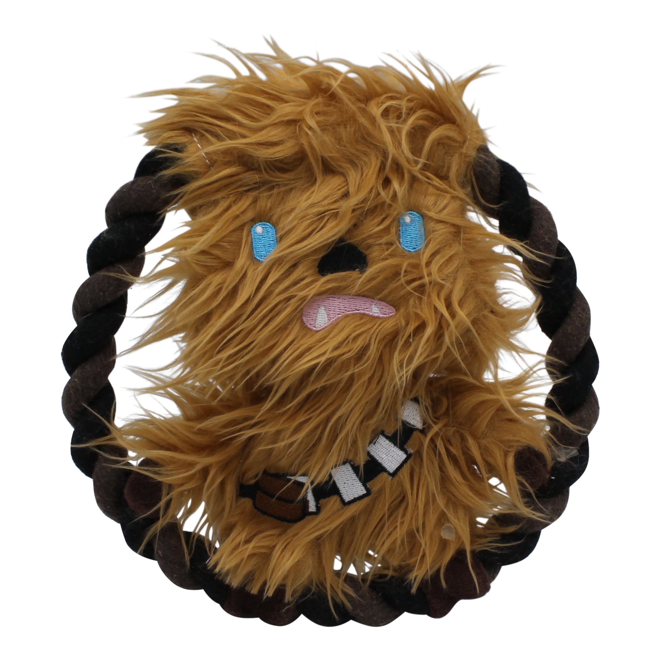 Star Wars Chewbacca Plush Rope Frisbee Dog Toy - Walmart.com