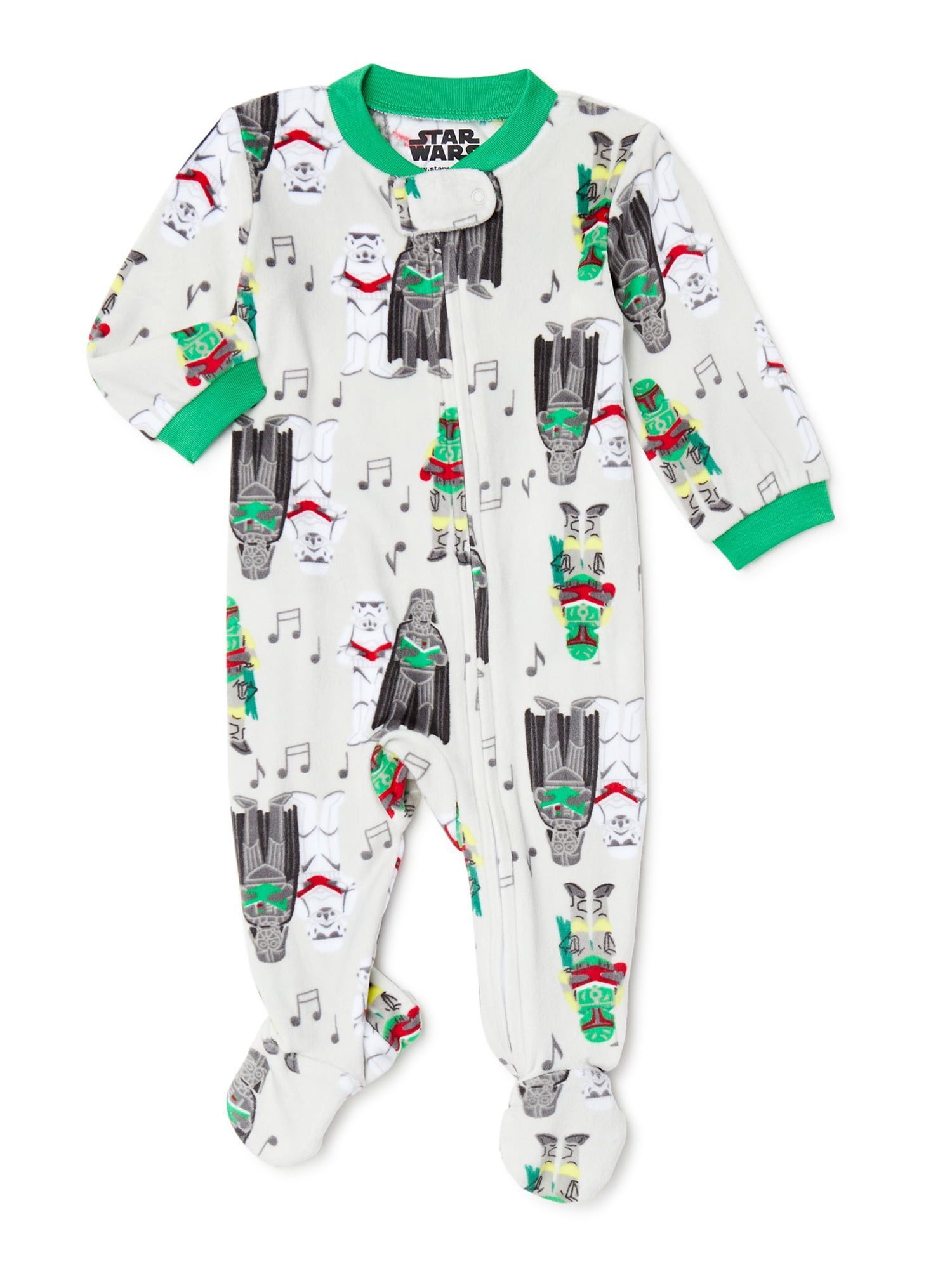 Star Wars Baby Blanket Sleeper - Unisex Fleece Pajama NB-9M - Walmart.com