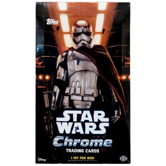 Topps Star Wars The Force Awakens Trading Collection: Chrome Rare ...
