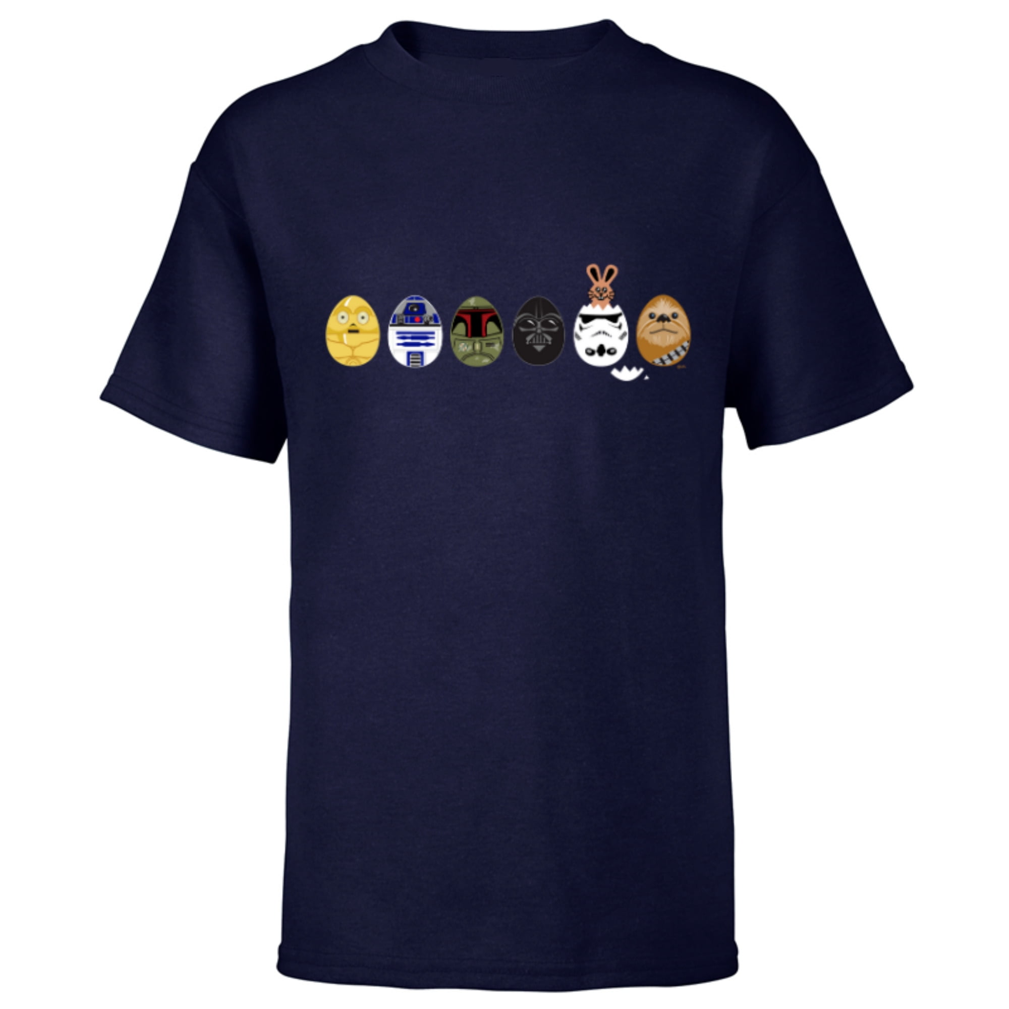 Star Wars Classic Characters Easter Eggs Spring - Short Sleeve T-Shirt ...