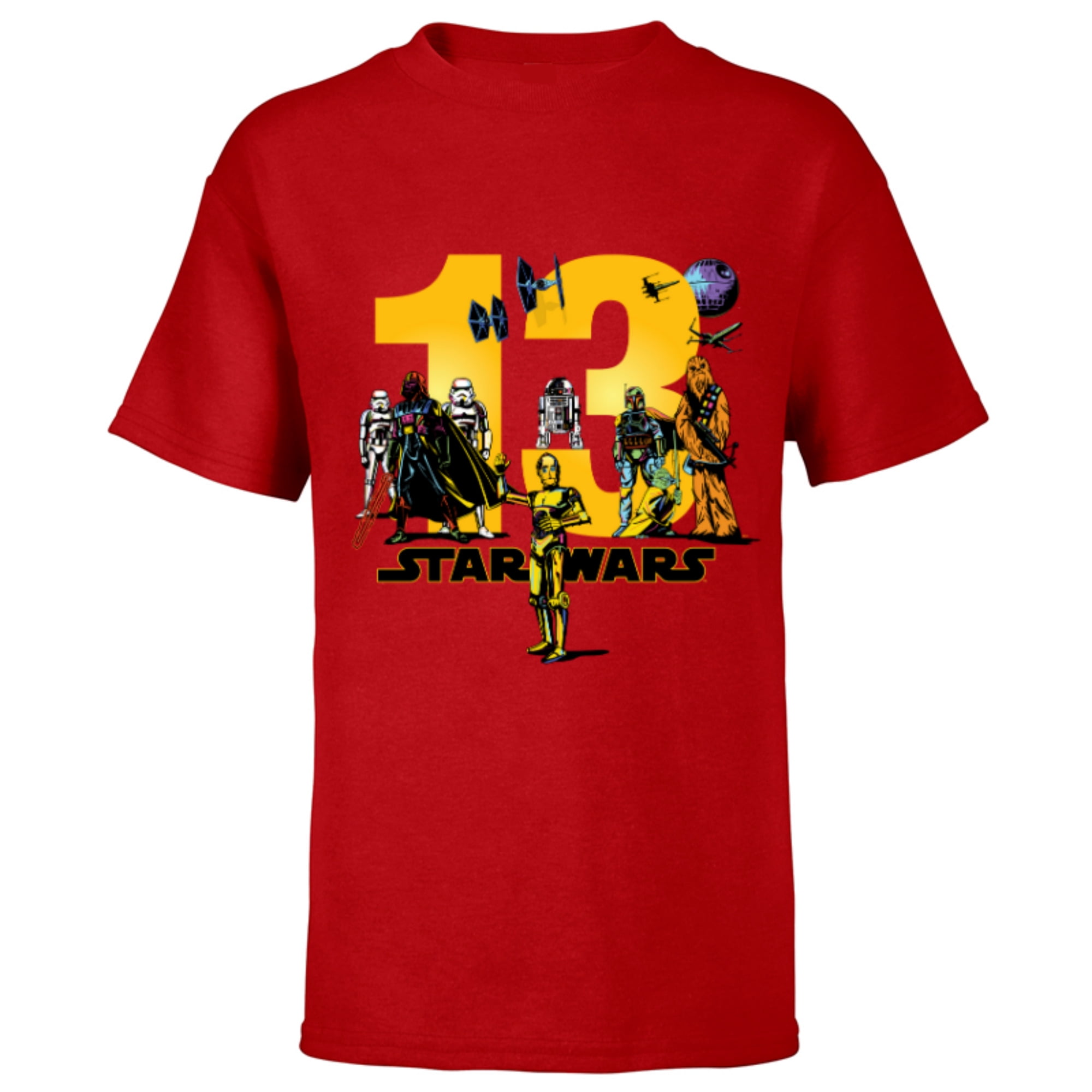 Star Wars Classic Characters Thirteenth Birthday 13 Year Old - Short ...