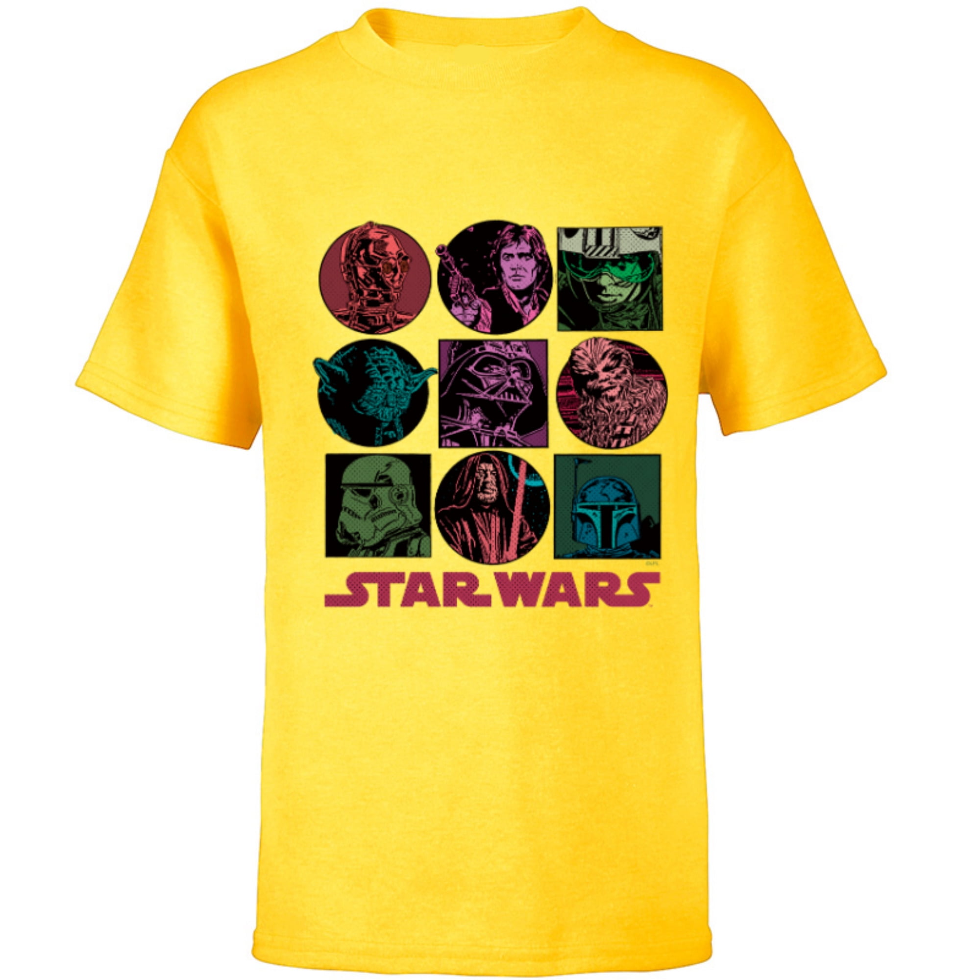 Star Wars Classic Comic Art Original Trilogy Retro Vintage - Short ...