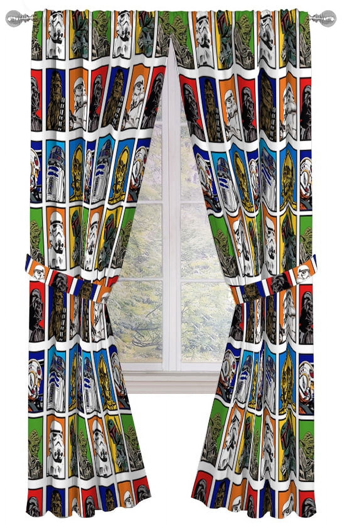 Star Wars Classic Themed Kids Drapes, Set of 2 - Walmart.com