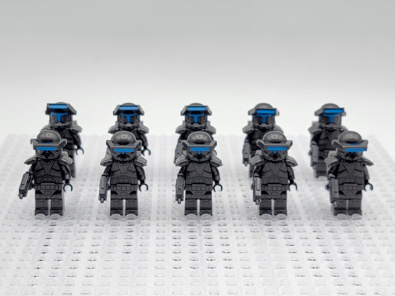 Star Wars Clone Commandos Night-Ops Minifigures Set (x10) - Walmart.com