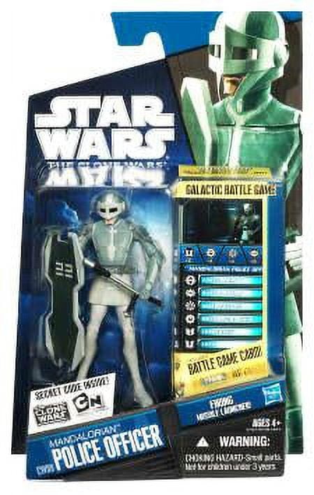 Star Wars Clone Wars 2010 Mandalorian Police Officer Action Figure ...