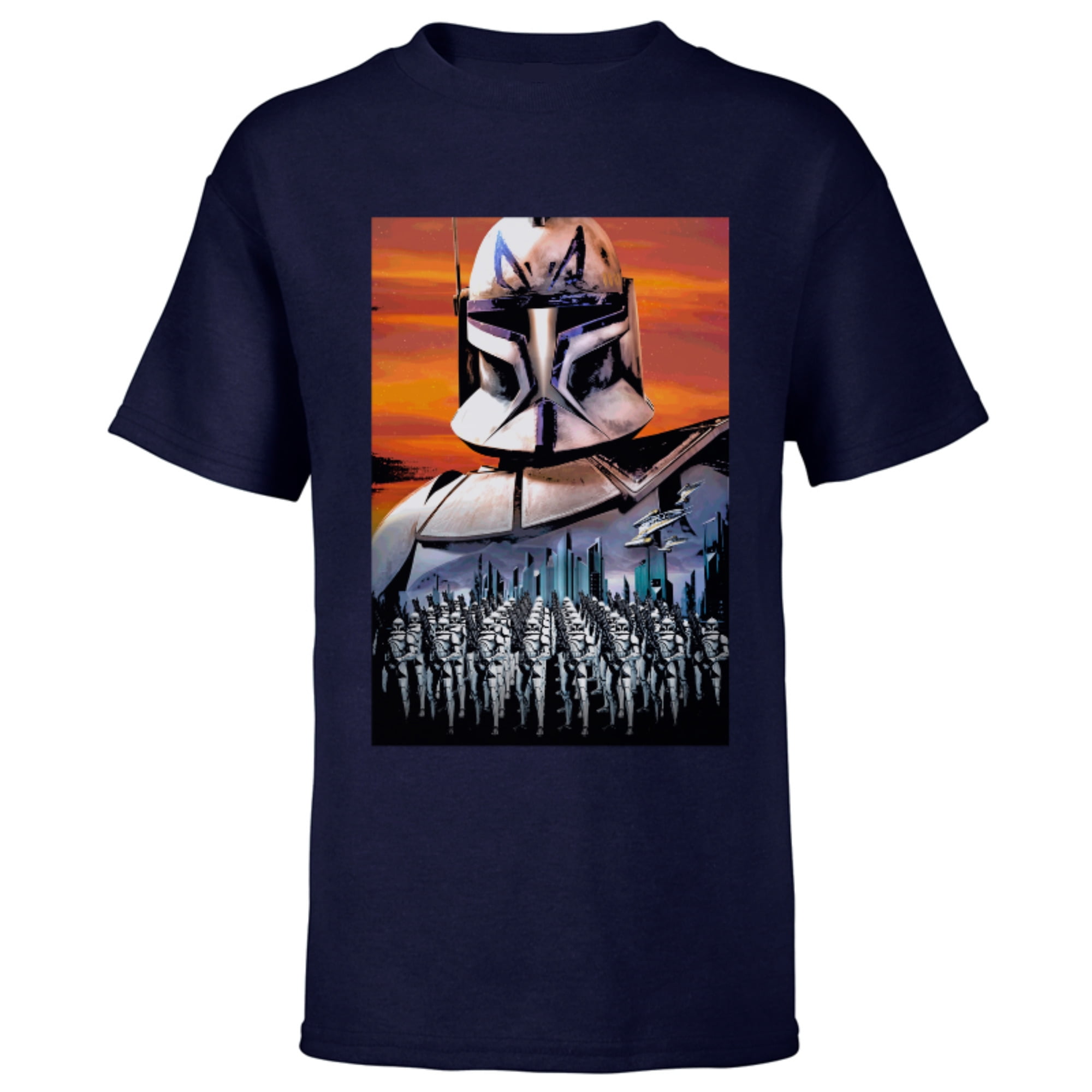 Star Wars Clone Wars Captain Rex Clone Troopers - Short Sleeve T-Shirt ...