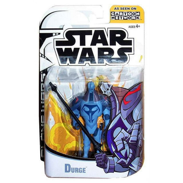 Star Wars Clone Wars Cartoon Network Durge Action Figure - Walmart.com