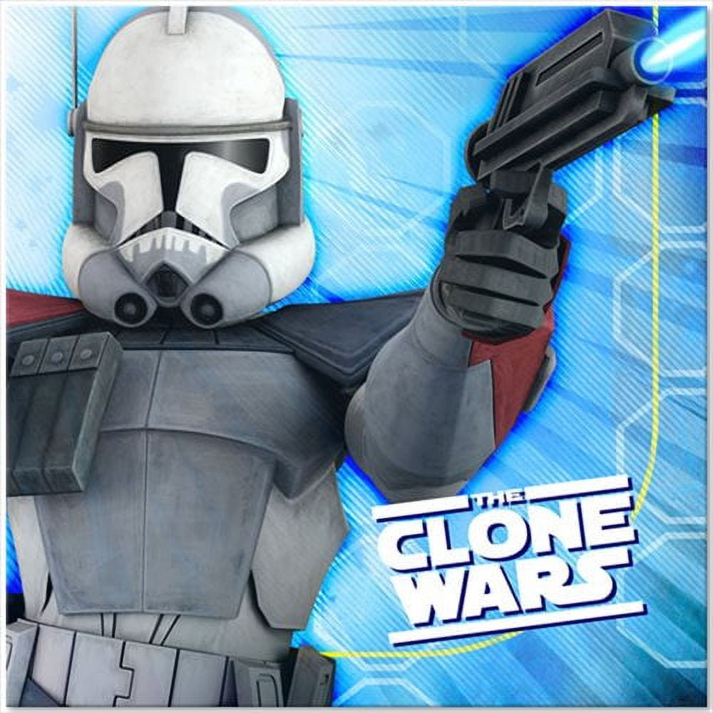 Star Wars Clone Wars 'Opposing Forces' Lunch Napkins (16ct) - Walmart.com