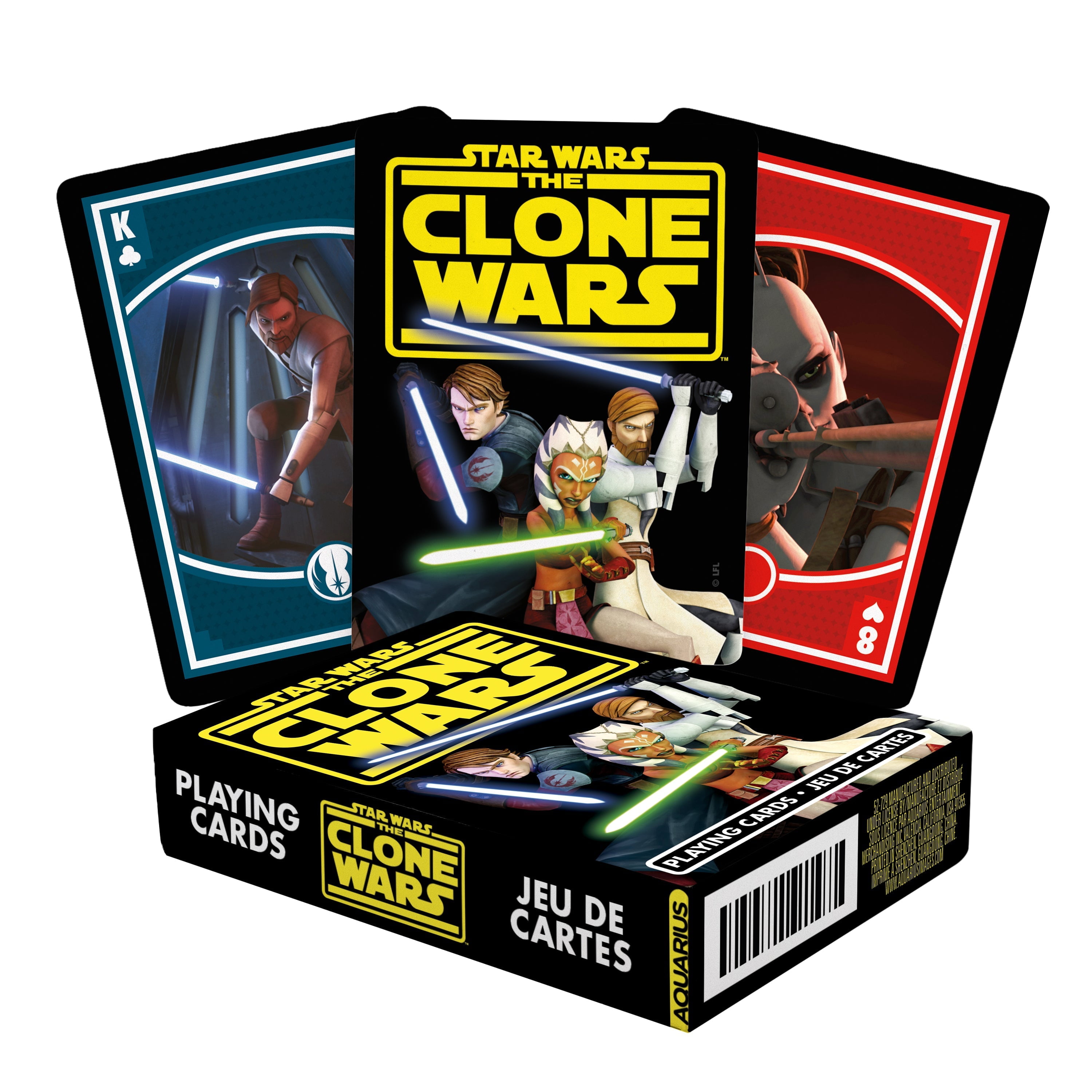 Star Wars Clone Wars Playing Cards - Walmart.com