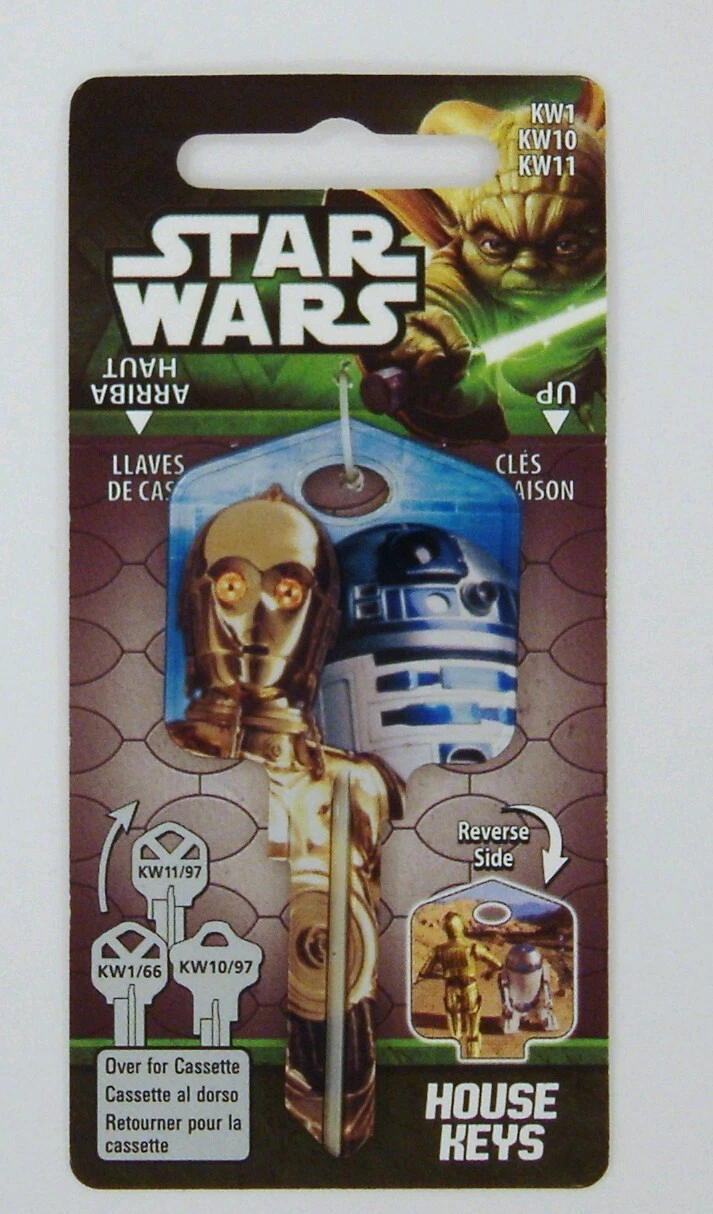 Star Wars Collectible House Key R2-D2 & C-3PO - Walmart.com