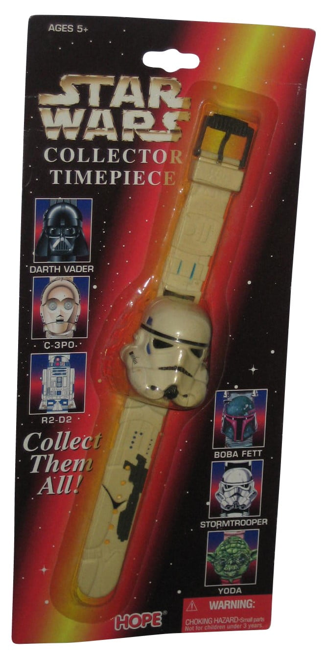 Star Wars Collector (1996) Hope Stormtrooper Collector Timepiece Watch - Walmart.com